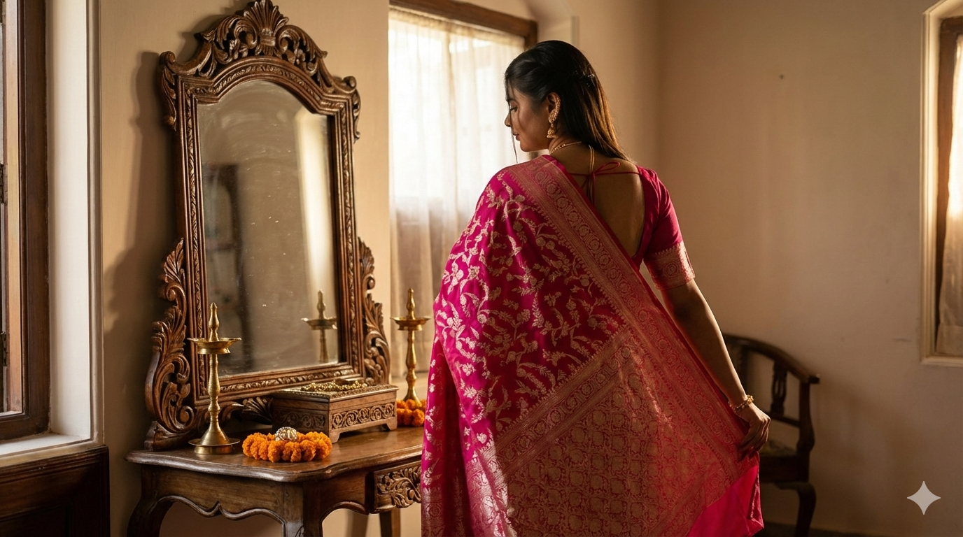 First Saree? Here is the Beginner’s Guide to Not Tripping. – Atulyakarigari