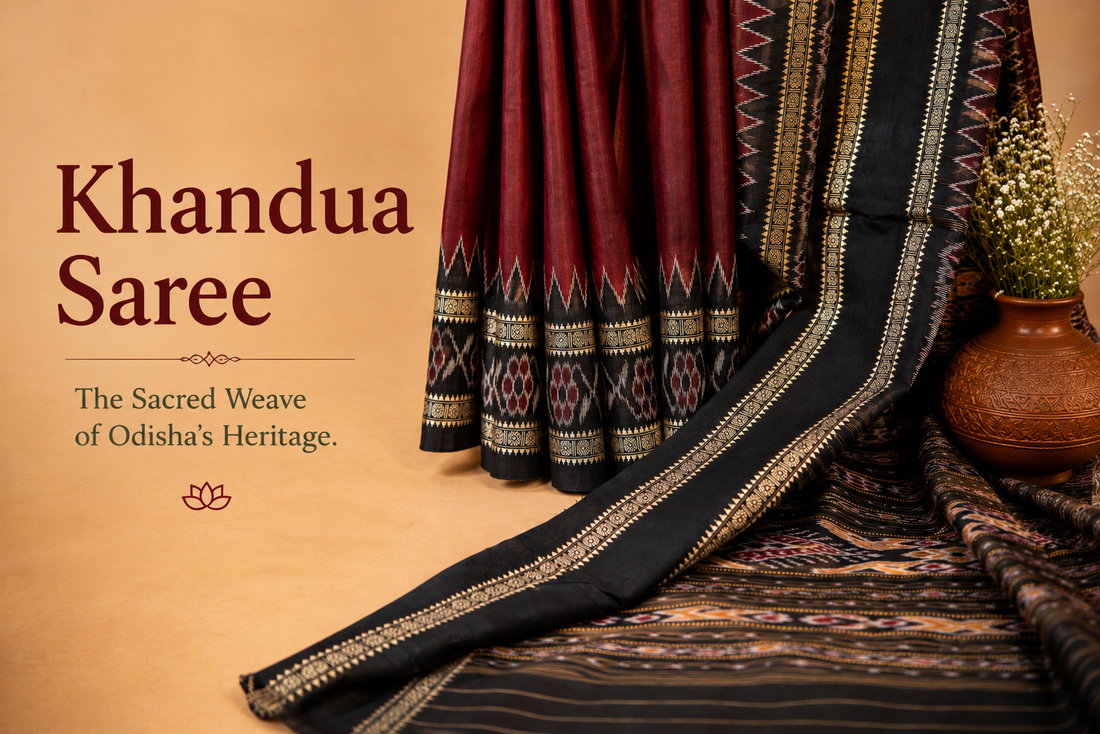 Khandua Saree: Origin, History & The Art of Handloom Weaving ...
